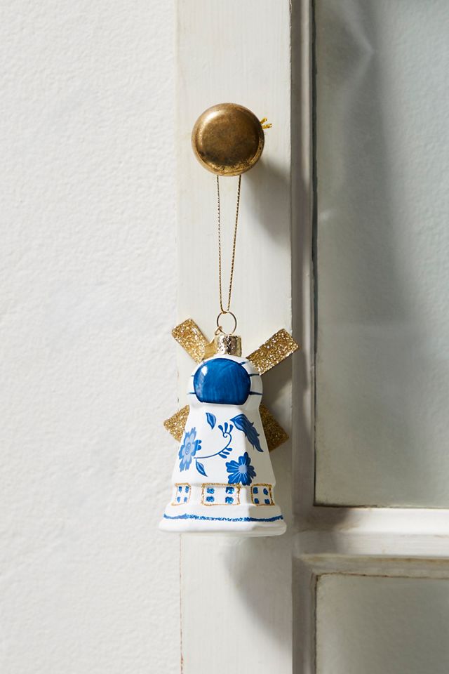 Delft Windmill Ornament | Free People