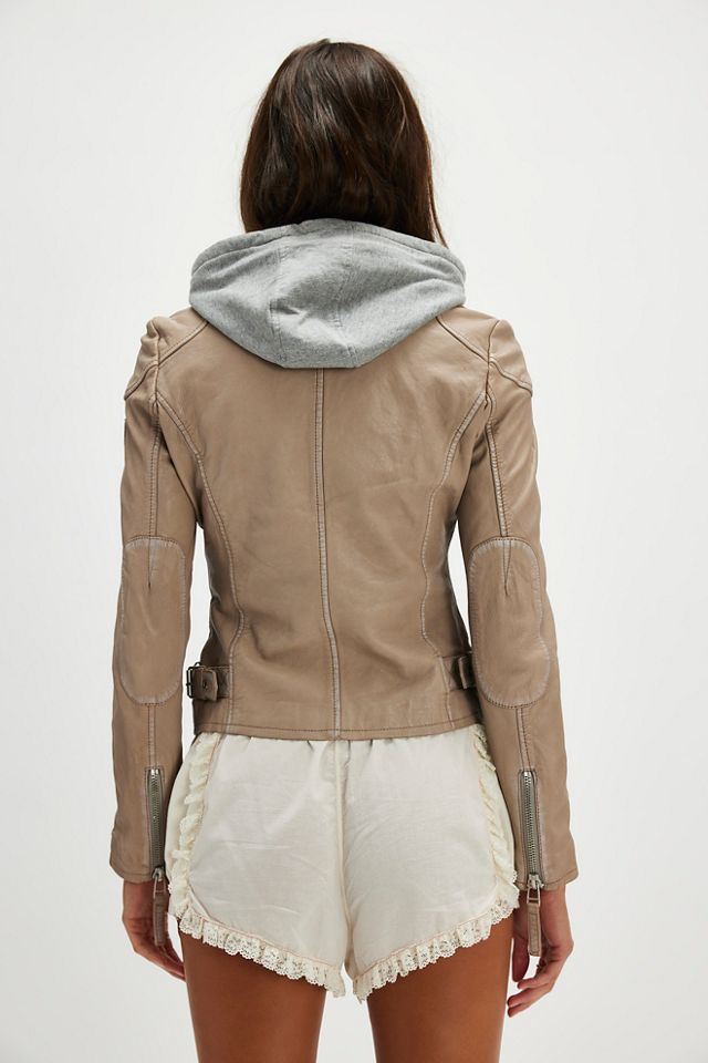 Mauritius Finja Leather Jacket | Free People UK