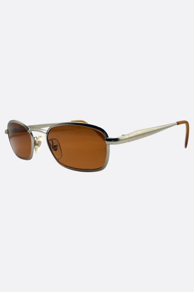 Giant Vintage Left Lane Slim Square 90s Sunglasses | Free People