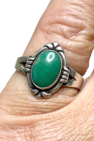 Vintage 1960s Sterling Bell Trading Ring Selected by Lux Revival | Free ...