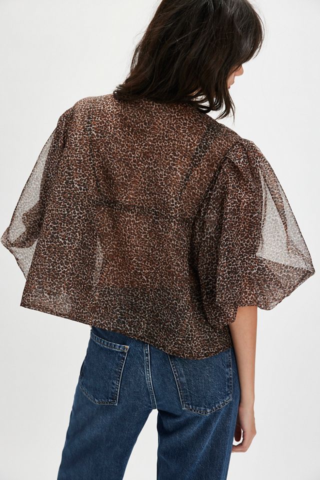 Nigel Preston Opera Puff Printed Top | Free People