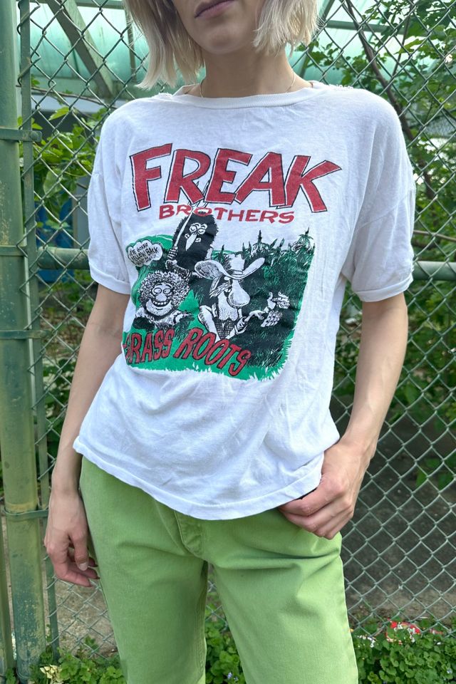 1990s The Fabulous Furry Freak Brothers Grassroots Tee Selected by ...