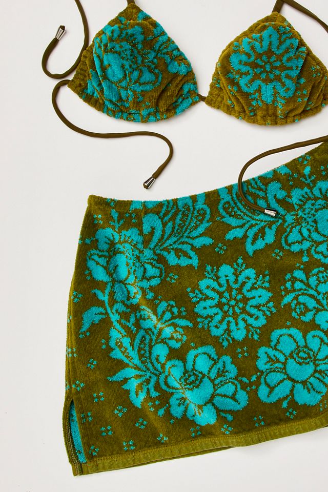 FP Vintage Reworked Terry Bikini Set | Free People