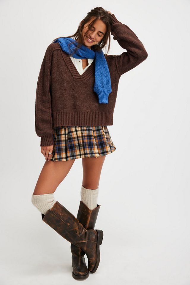 Rhea V-Neck Pullover | Free People FR