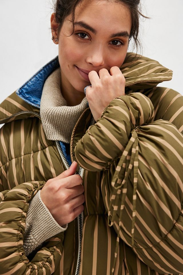 Printed Cotton Candy Puffer | Free People