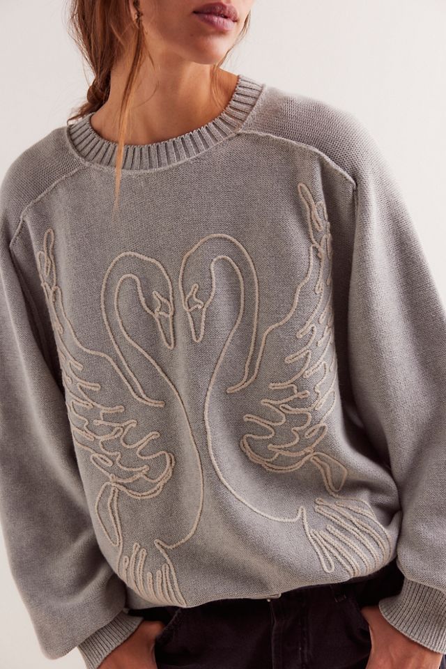 We The Free Graphic Crewneck Sweater | Free People