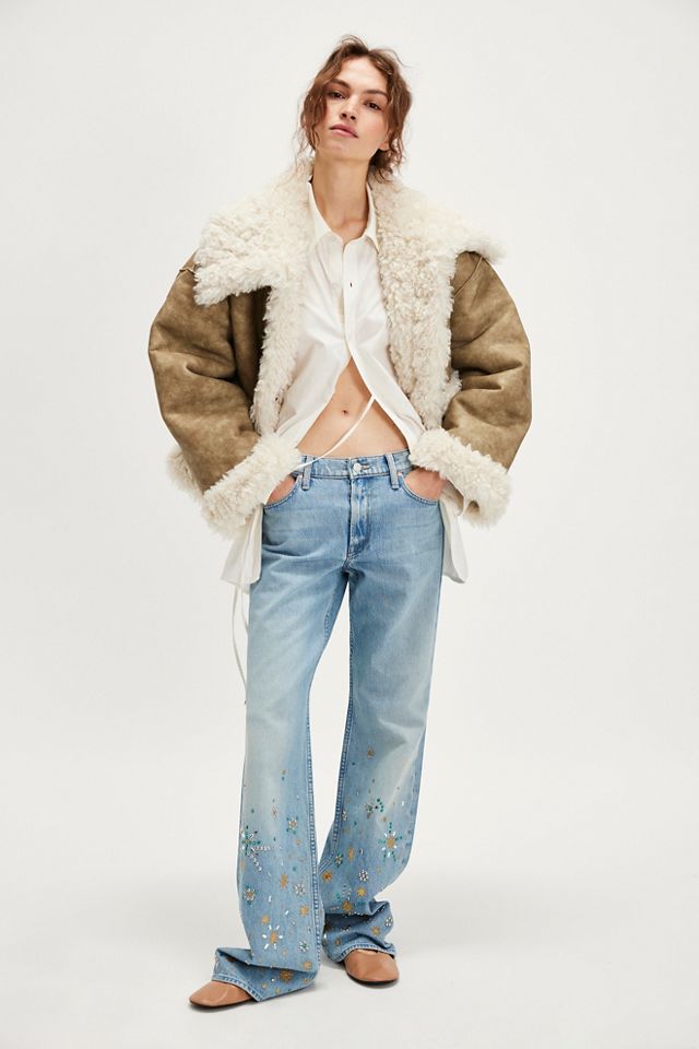 MOTHER The Bookie Heel Gemstone Jeans | Free People