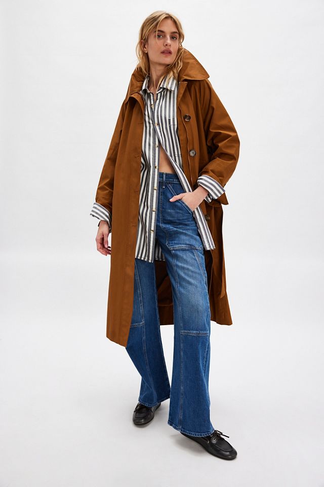 MOTHER The Lasso Utility Sneak Jeans | Free People UK