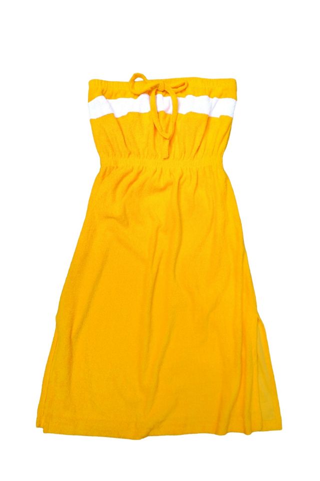 1970's Terry Tube Top Dress Selected by Garbage Soup | Free People