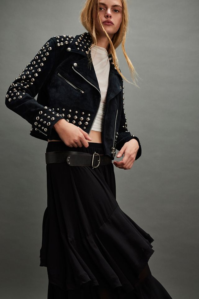 Understated Leather Erin Jacket | Free People UK