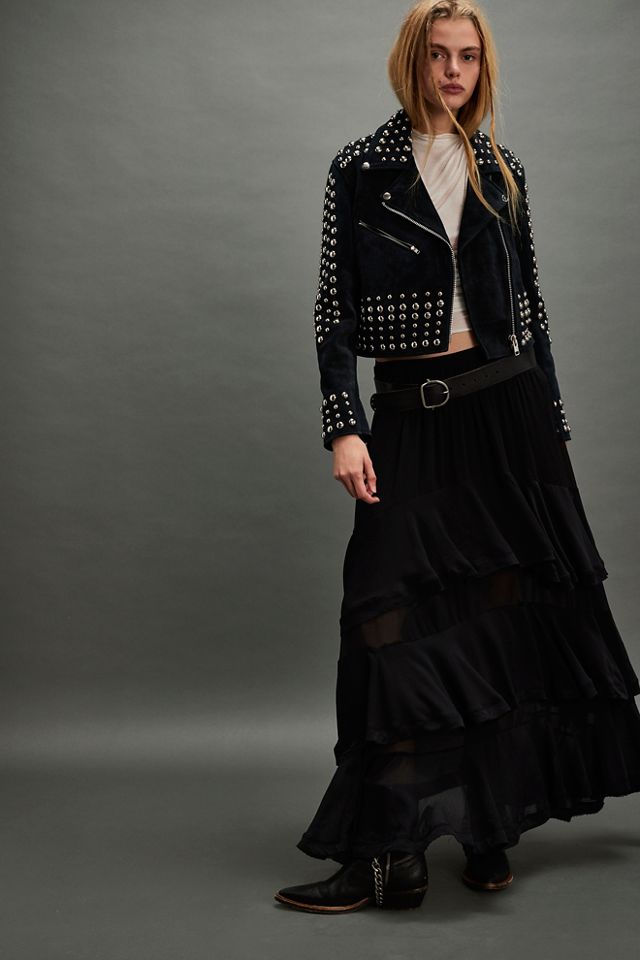 Understated Leather Erin Jacket | Free People UK