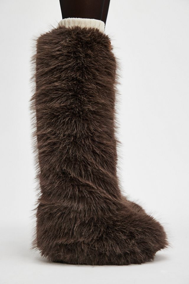 Wild Thing Faux Fur Boots | Free People