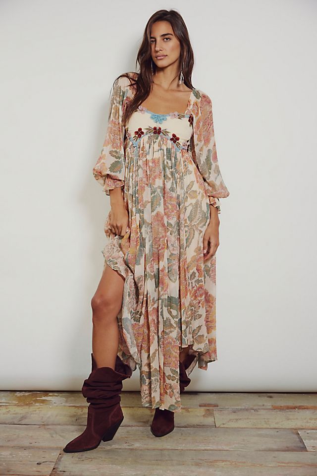 Timeless Tapestry Maxi Dress | Free People Timeless Tapestry Maxi Dress | Free People