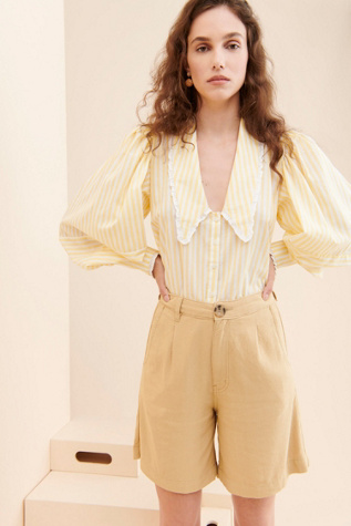 Rolla's Horizon Linen Shorts | Free People