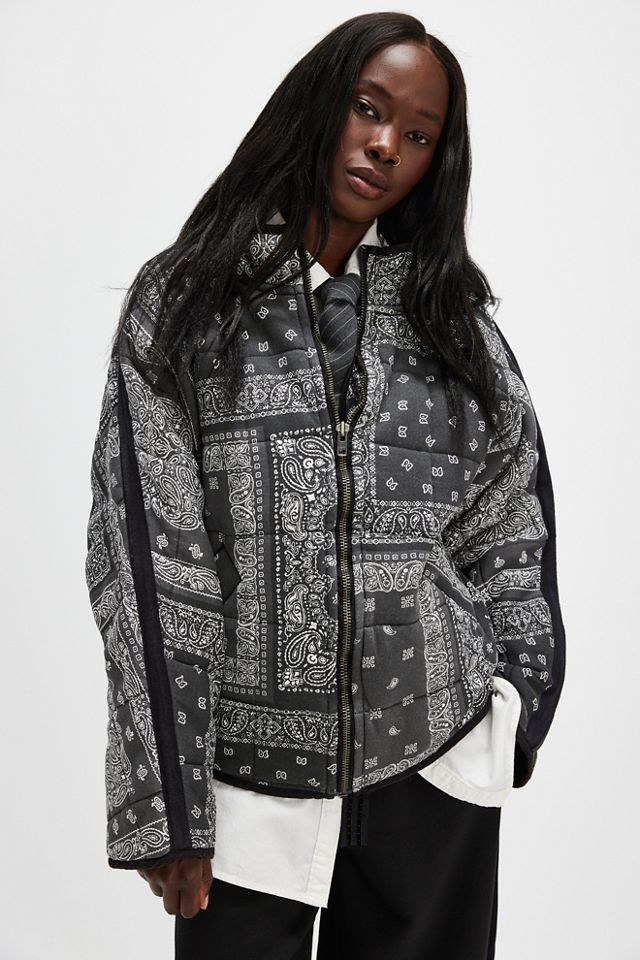 Printed Dolman Quilted Knit Jacket | Free People