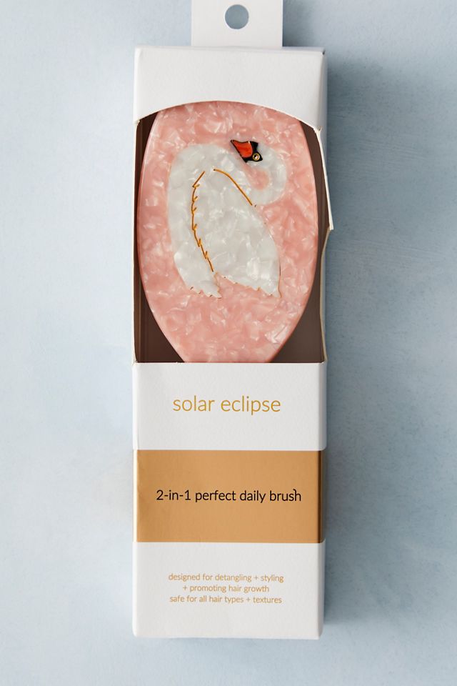 Solar Eclipse Hand-Painted Acetate 2-in-1 Brush | Free People