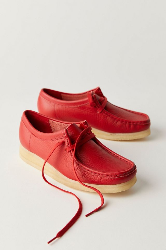 Clarks Pop Leather Wallabees | Free People