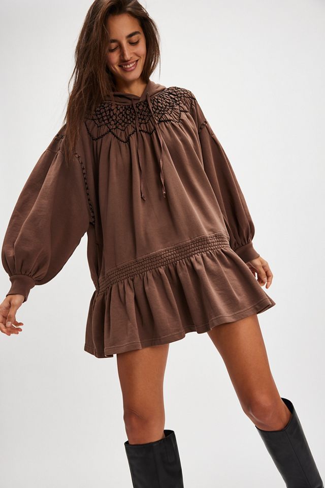 Marty Smocked Mini Dress | Free People
