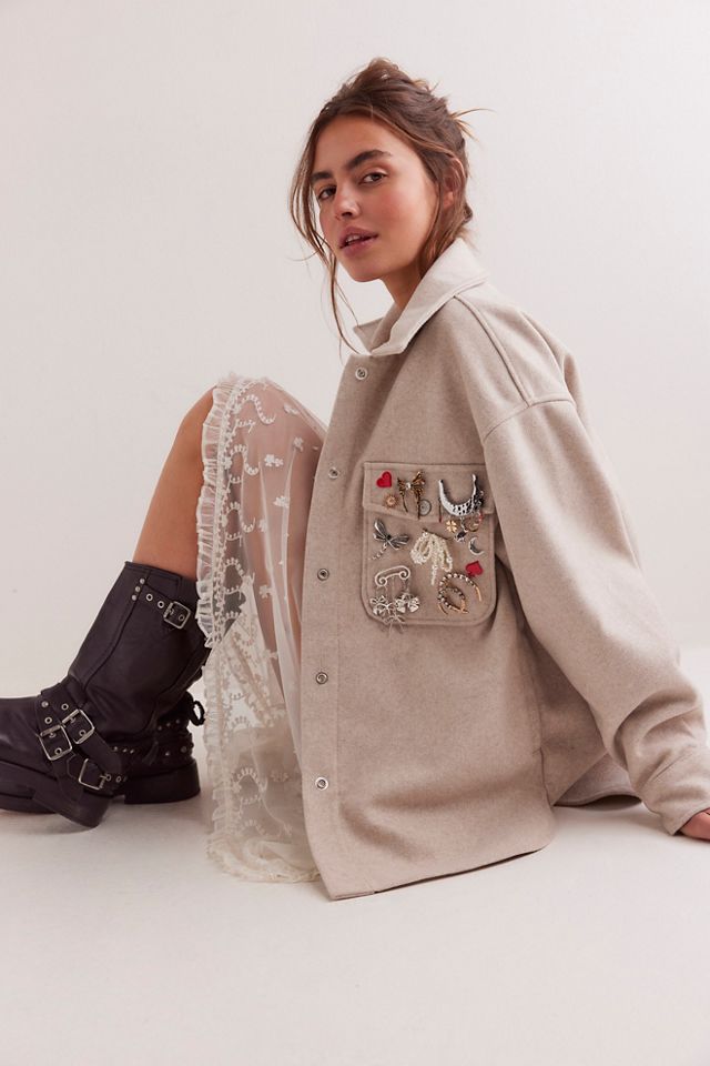 We The Free Lola Shirt Jacket | Free People