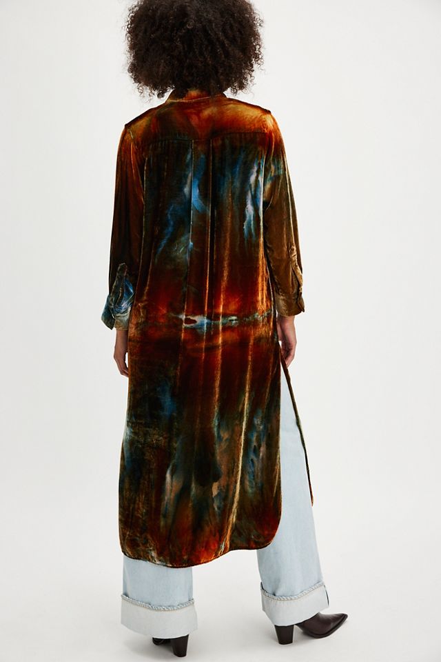 Riverside Tool & Dye Velvet Maxi Top | Free People UK