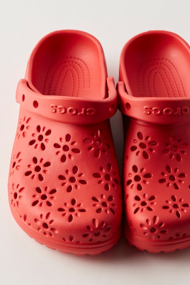 Crocs Classic Floral Cut Clogs | Free People UK