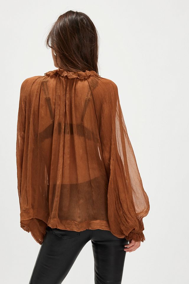 Chiffon Bow Top | Free People