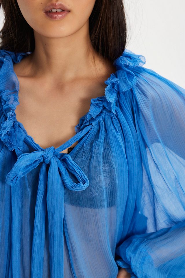 Chiffon Bow Top | Free People