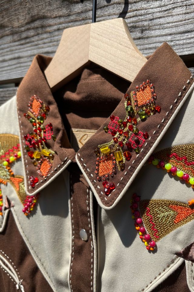 Western Beaded Shirt Selected by Wax Plant | Free People