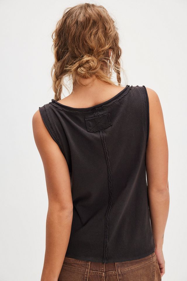 We The Free Roll Neck Muscle Tank | Free People UK