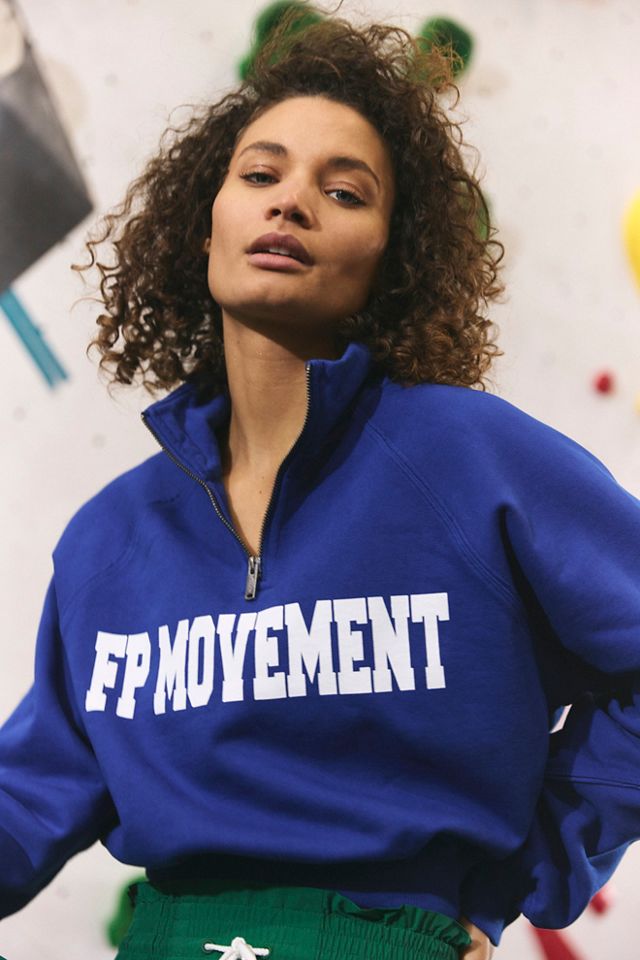 For The Win Logo Half Zip | Free People