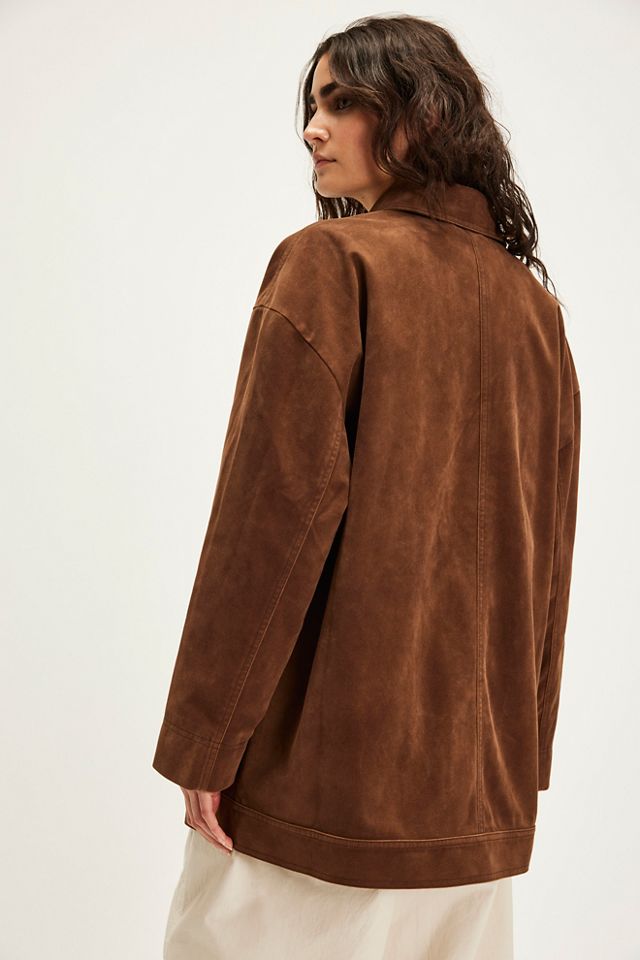 We The Free Avery Vegan Suede Jacket | Free People UK