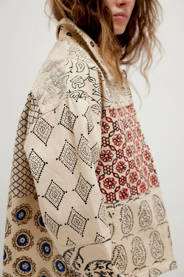 Found Paisley Mosaic Jacket | Free People UK