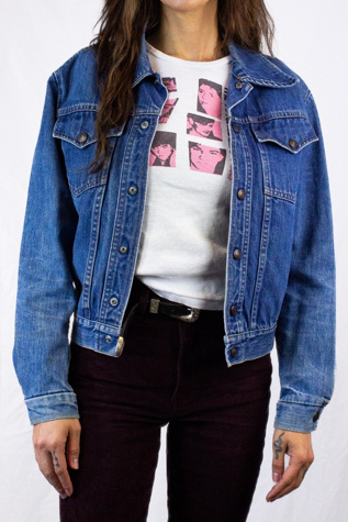 Vintage 70s Pointer Denim Jacket Selected by Black Shag Vintage | Free People