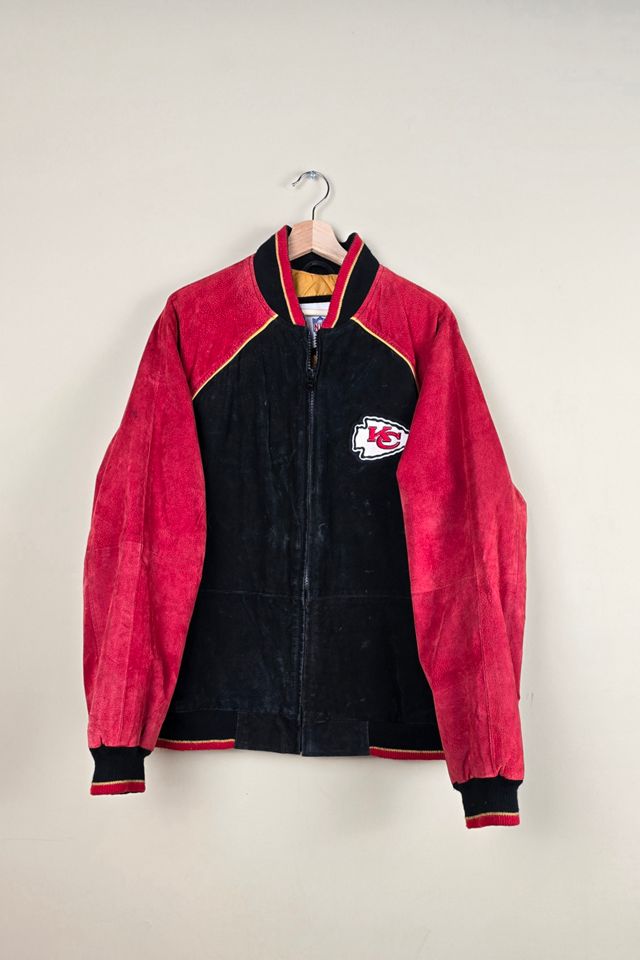 Vintage NFL Kansas City Chiefs Leather Jacket Selected By The Igala NYC ...