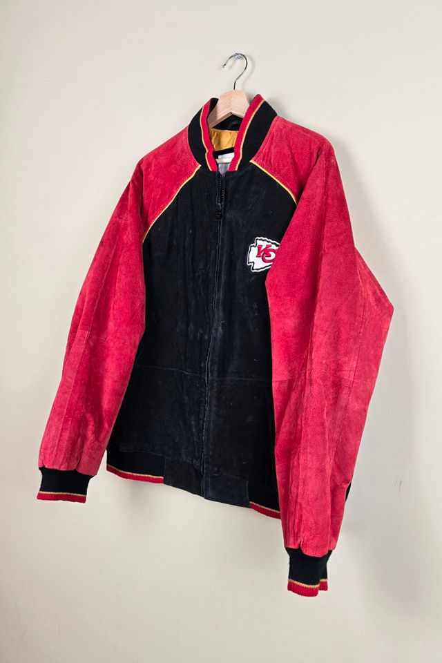 Vintage NFL Kansas City Chiefs Leather Jacket Selected By The Igala NYC ...