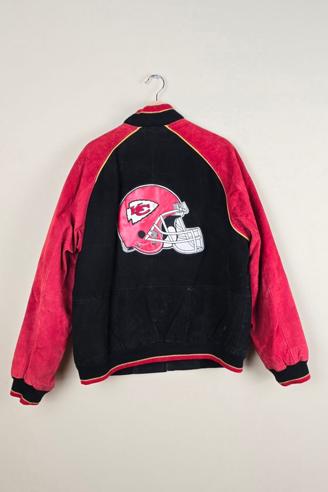 Vintage NFL Kansas City Chiefs Leather Jacket Selected By The Igala NYC ...