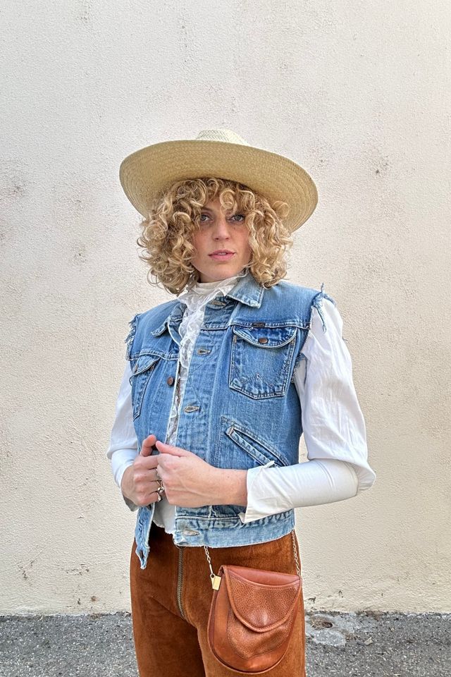 Vintage Woven Rattan Cowboy Hat Selected by The Curatorial Dept. | Free ...
