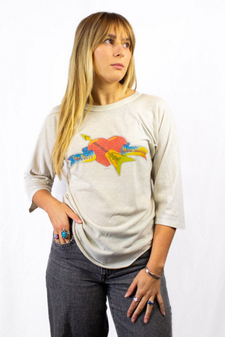 Vintage 1981 Tom Petty and the Heartbreakers Hard Promises Raglan ...