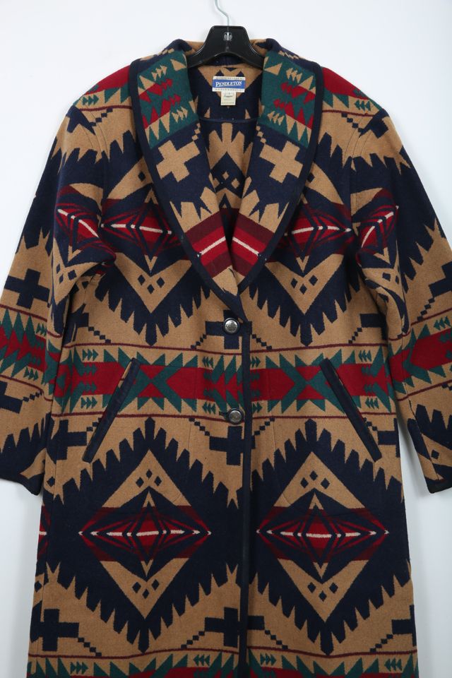 Vintage Multi Color Pendleton Cowgirl Western Wool Coat Selected by ...