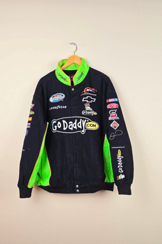 Vintage Chase Authentic Go Daddy Nascar Jacket Size xL selected by The ...