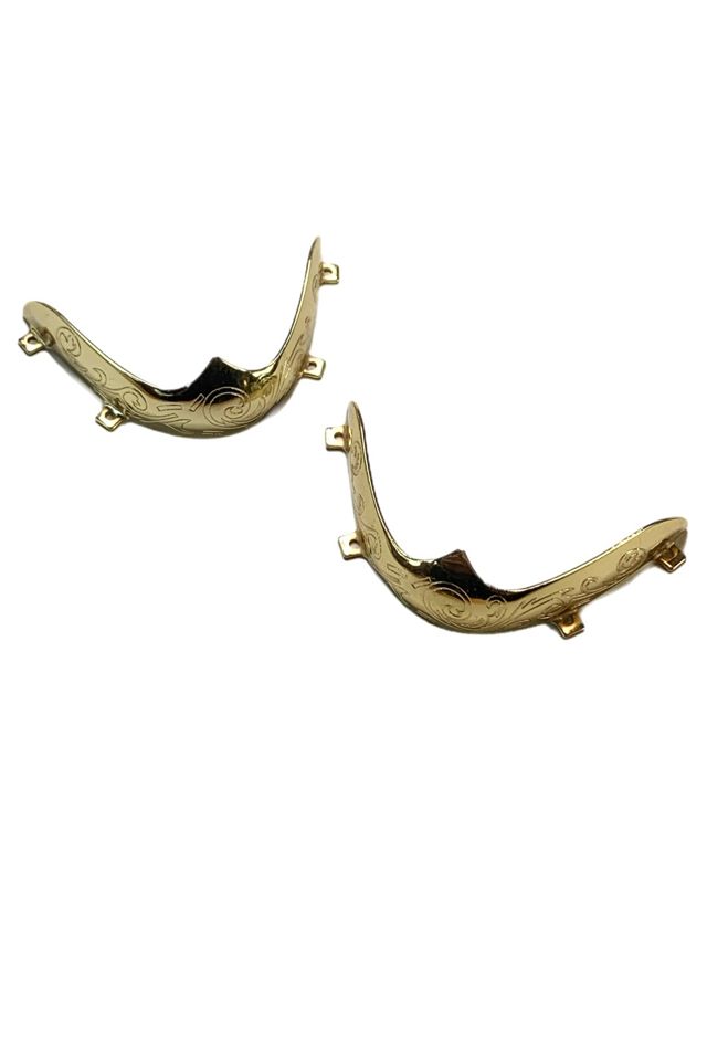 Original 1980s Gold Plated Cowboy Boot Toe Tips Selected by Lux Revival ...