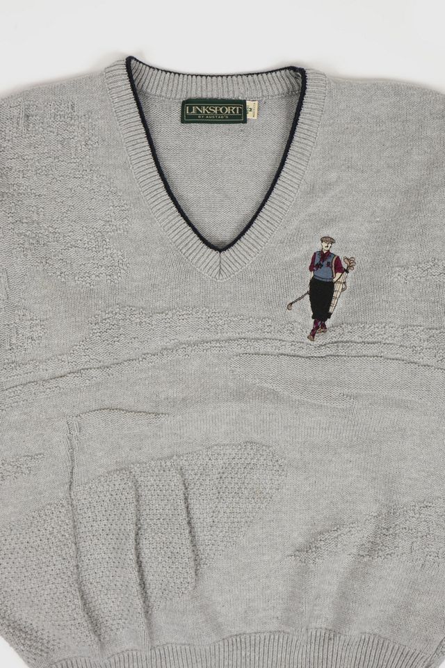 Vintage Golf Embroidered Sweater | Urban Outfitters
