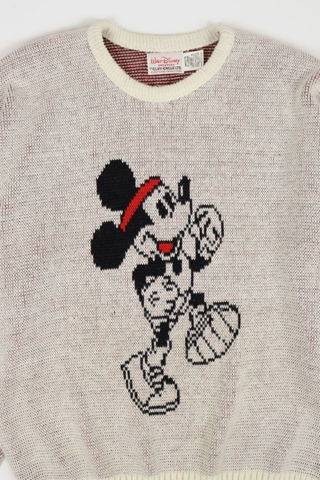 Vintage Mickey Mouse Knit Sweater | Urban Outfitters