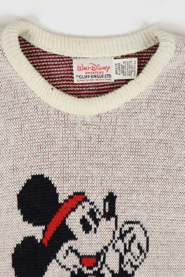 Vintage Mickey Mouse Knit Sweater | Urban Outfitters