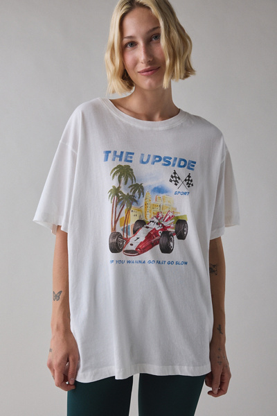THE UPSIDE Raceway Sammi Graphic Tee | Urban Outfitters