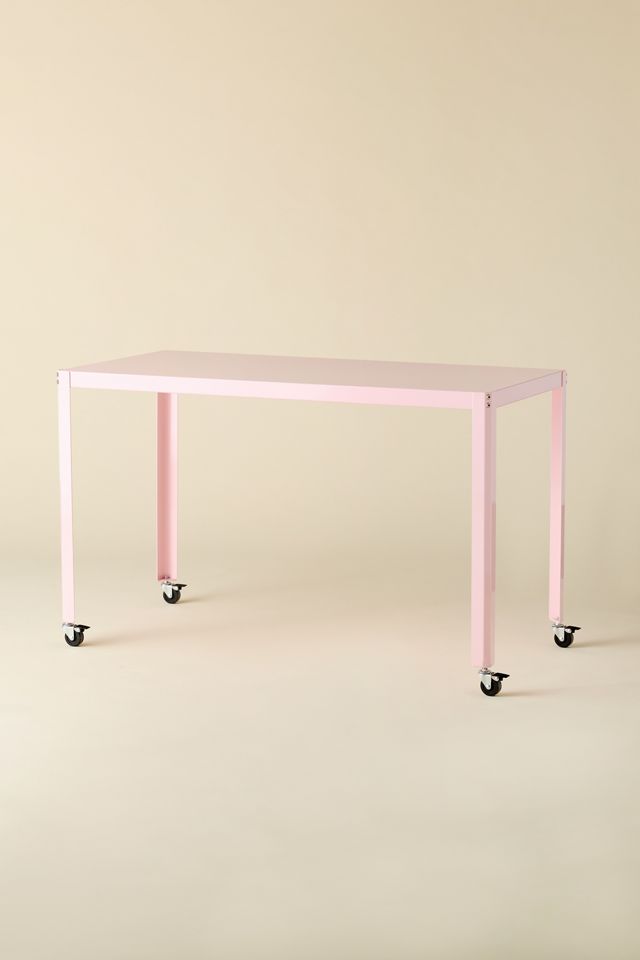 Ryan Rolling Metal Desk | Urban Outfitters