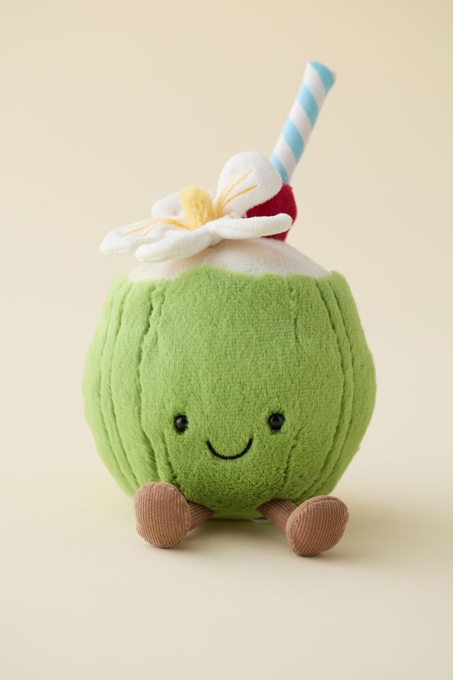 Jellycat Amuseables Aruba Coconut Plushie | Urban Outfitters Canada
