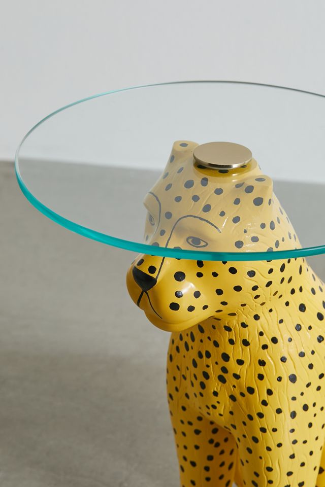Cheetah Sculptural Side Table | Urban Outfitters