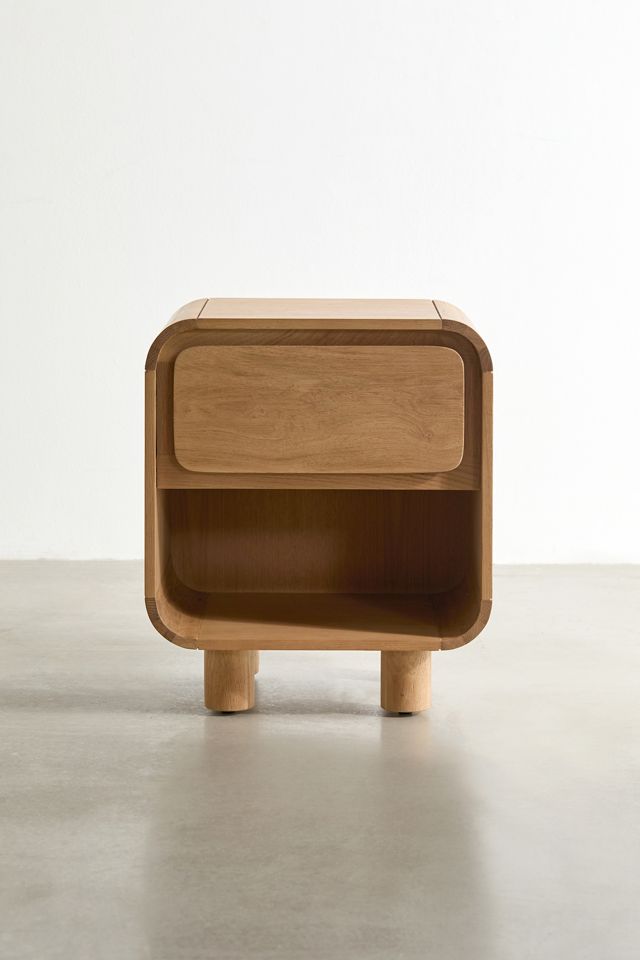 Steve Wood Storage Nightstand | Urban Outfitters
