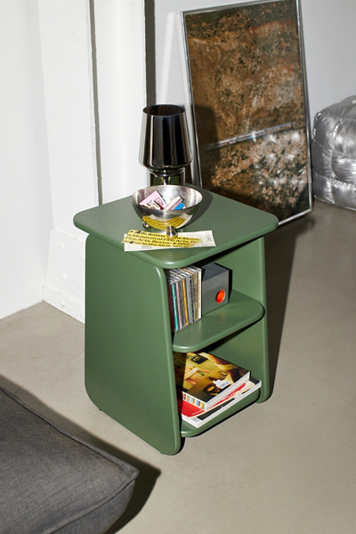 Silas Wood Storage Nightstand | Urban Outfitters